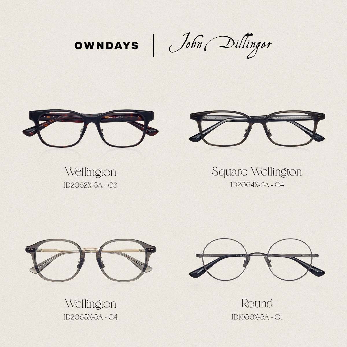 OWNDAYS| John Dillinger | イオンなかま店 | イオン九州株式会社